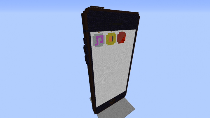Apple iPhone 5s Minecraft Map