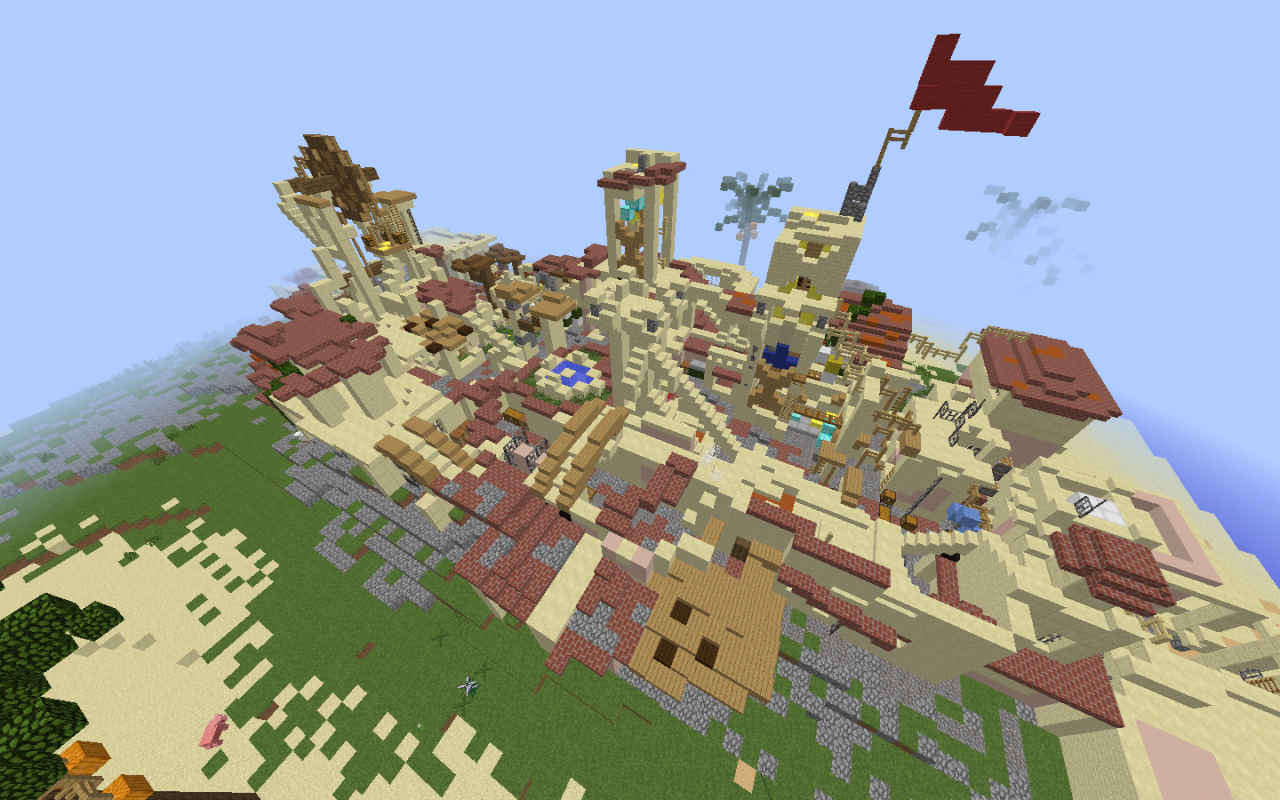 Morrocan-ish Architecture Minecraft Map