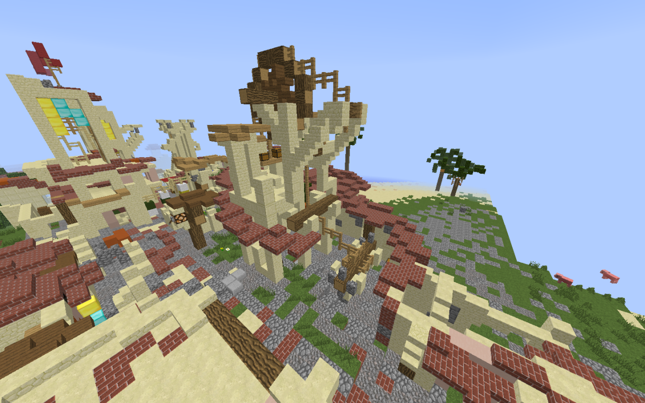 Morrocan-ish Architecture Minecraft Map