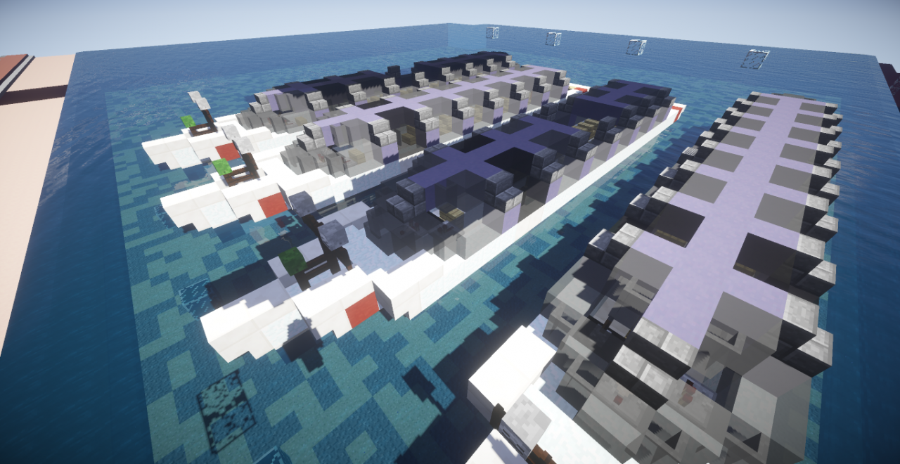 dutch/amsterdam tour boat Minecraft Map
