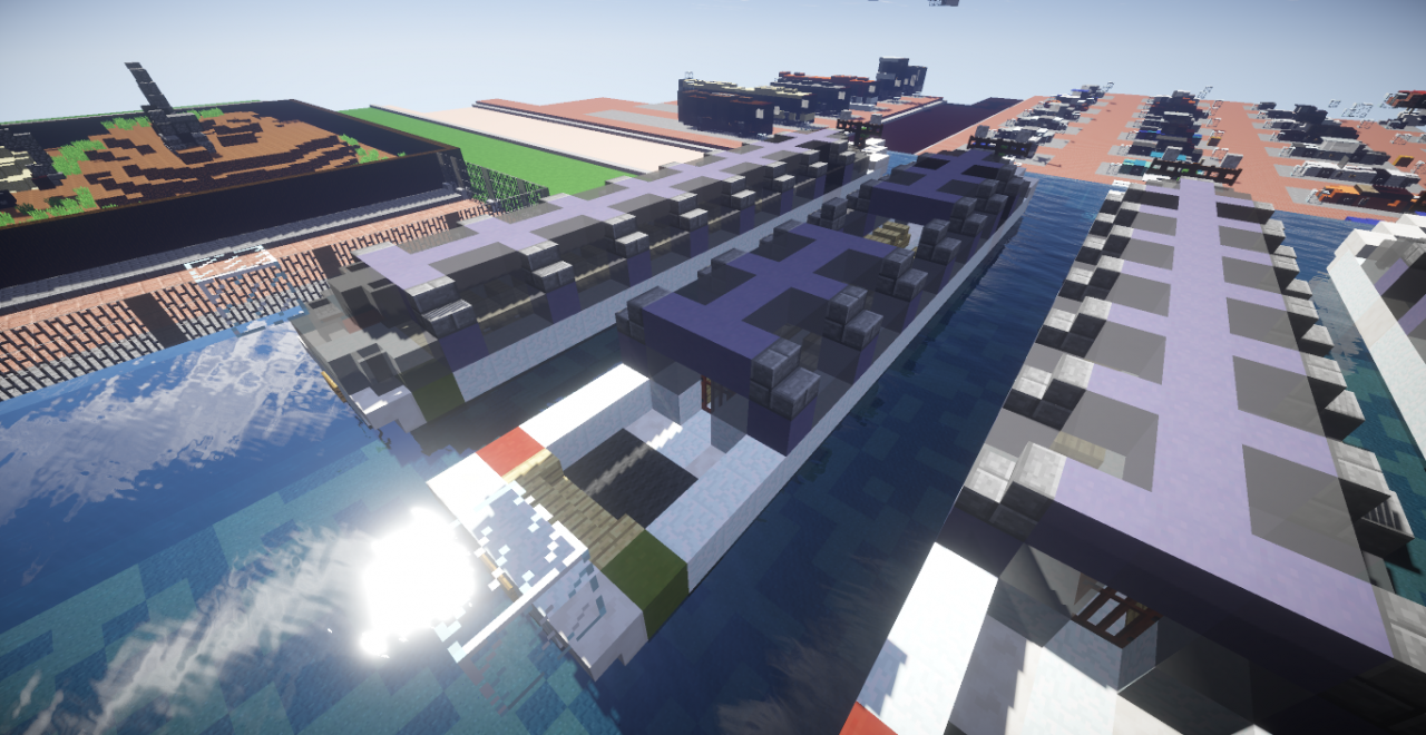 dutch/amsterdam tour boat Minecraft Map