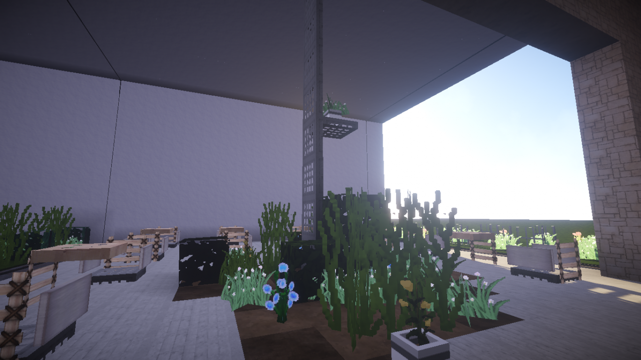 Beautiful Modern Italian Restaurant Minecraft Map