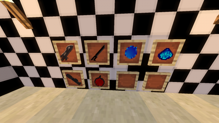 Black rock shooter diamond v.3 Minecraft Texture Pack