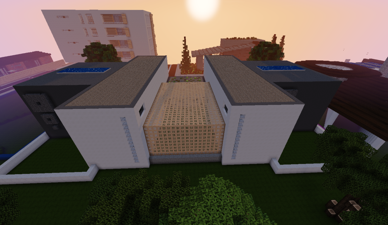 Modern attached house #6 Minecraft Map