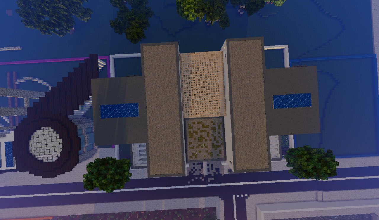 Modern attached house #6 Minecraft Map