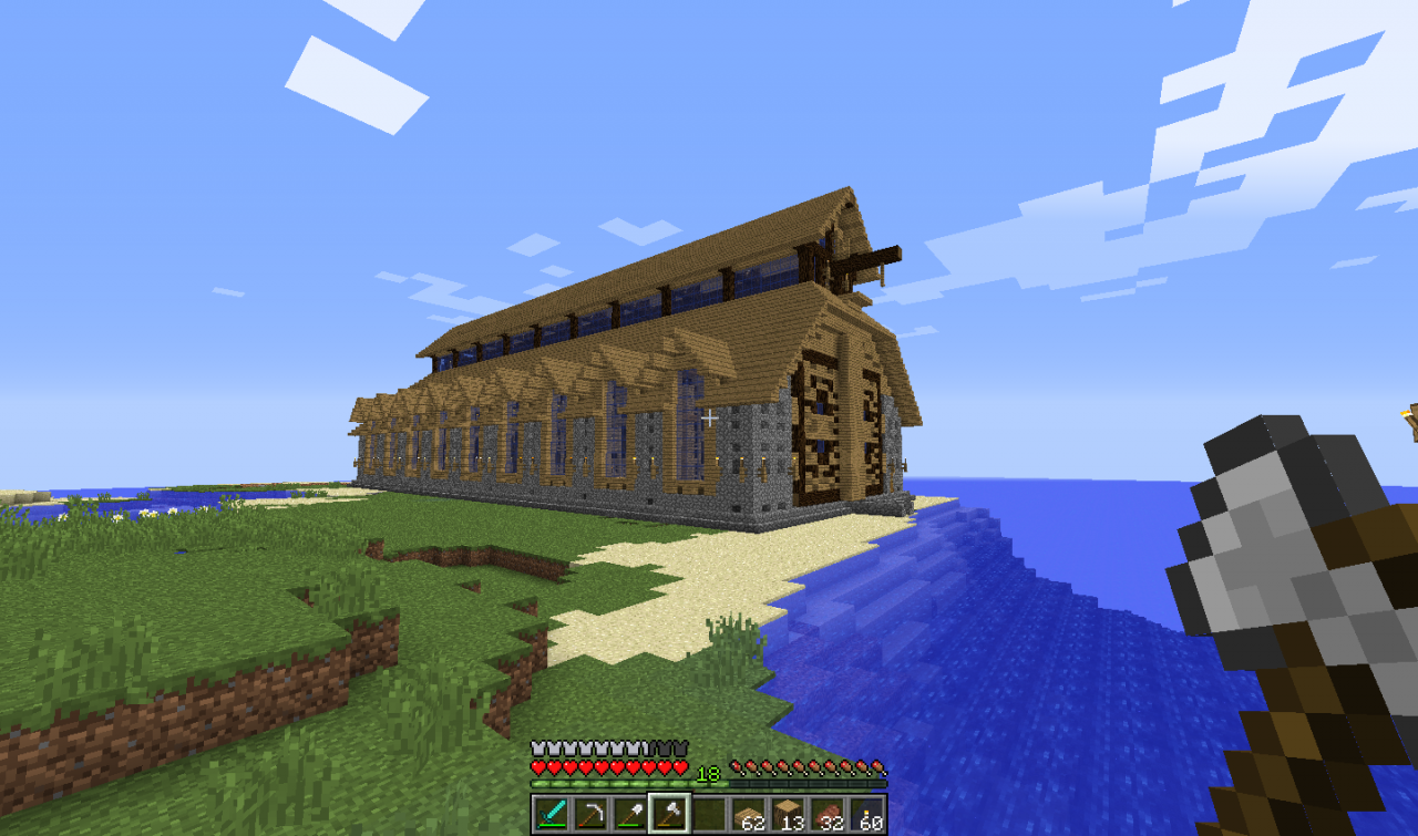 Lofting BoatHouse Minecraft Map