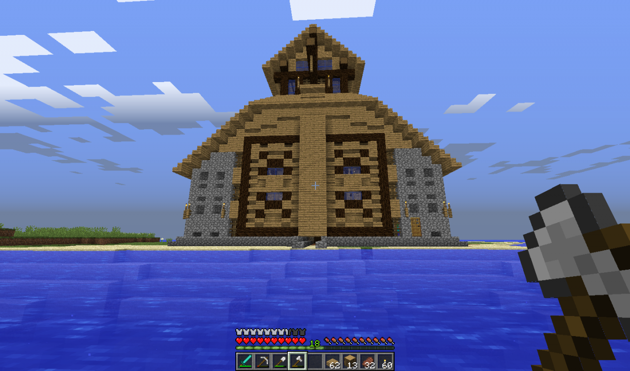 Lofting BoatHouse Minecraft Map