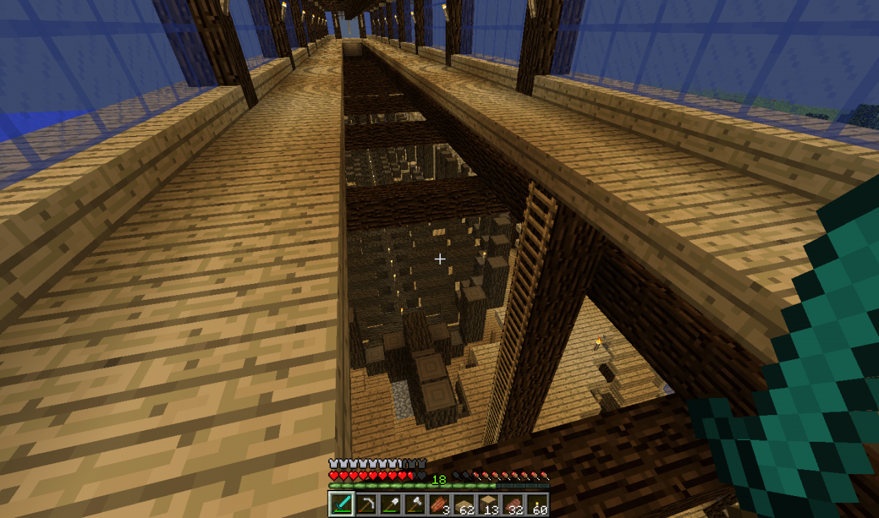 Lofting BoatHouse Minecraft Map