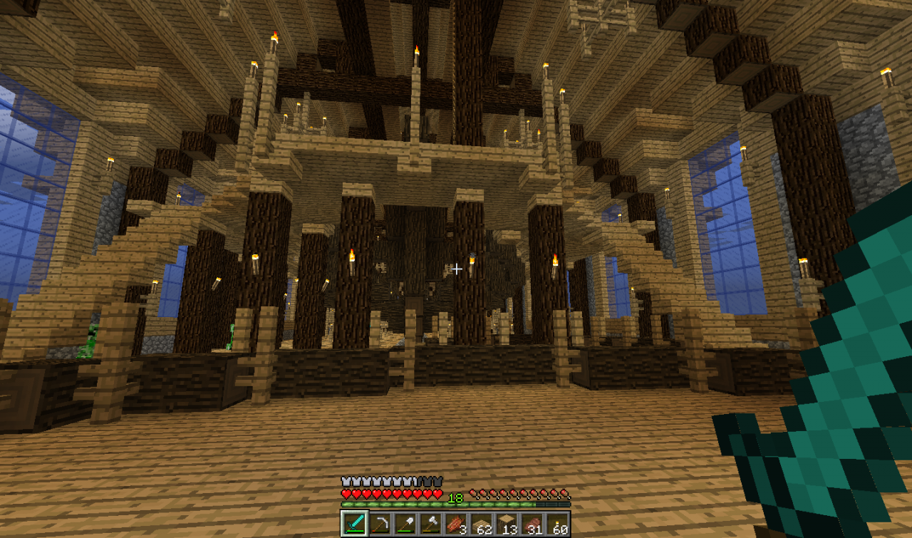 Lofting BoatHouse Minecraft Map