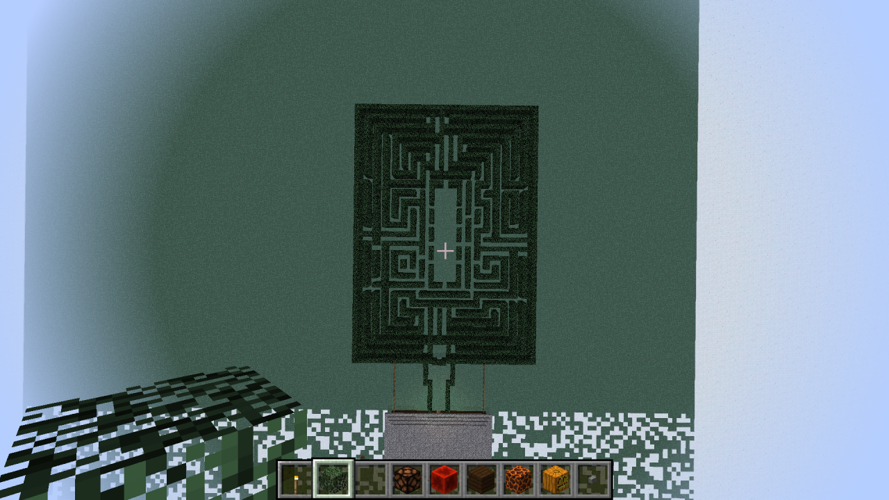 Overlook Maze from The Shining Minecraft Map