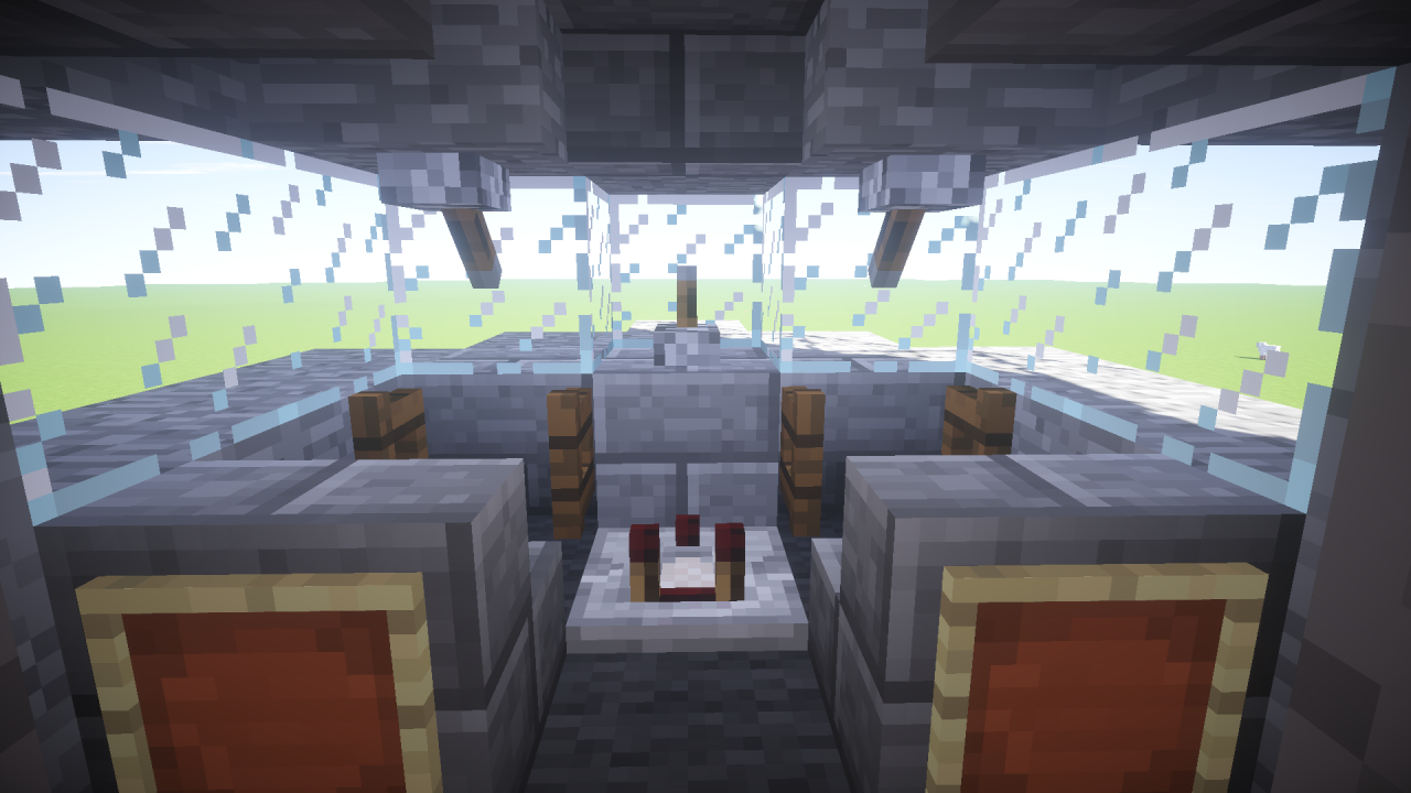 United Boeing 757-200 Minecraft Map