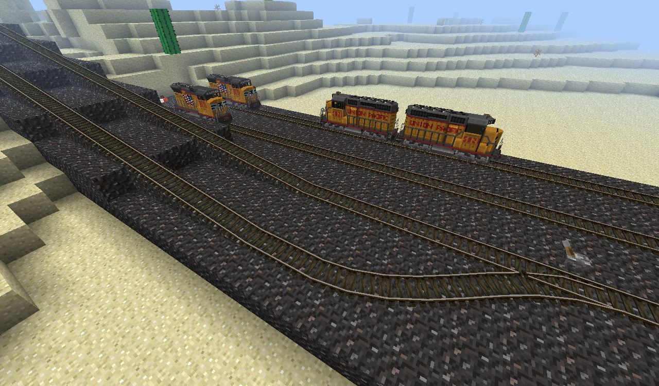 DrDinger's Railroad Map v.1 Minecraft Map