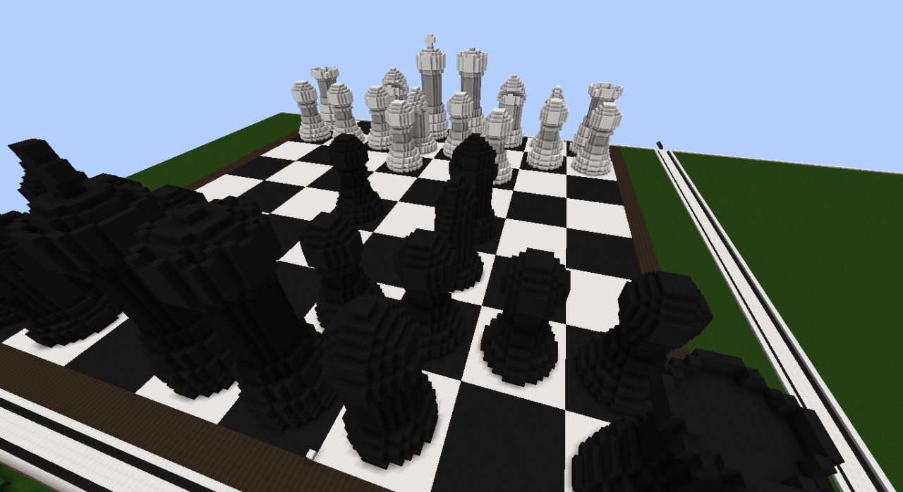 chess set Minecraft Map