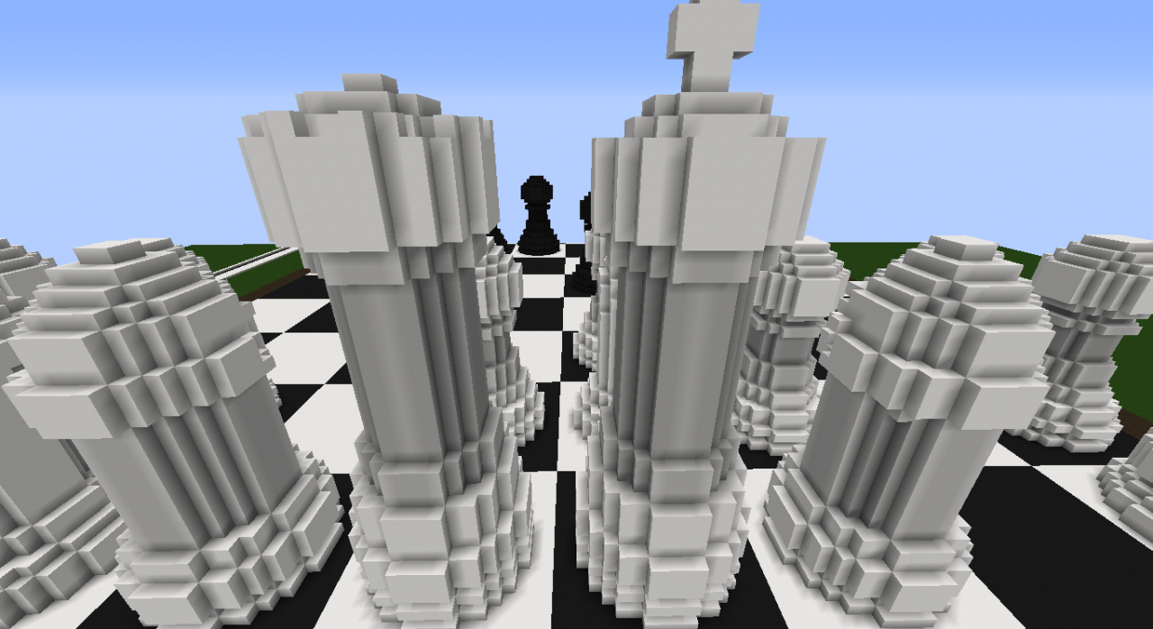 chess set Minecraft Map