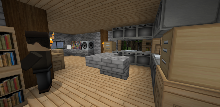 Large Starter House Minecraft Map