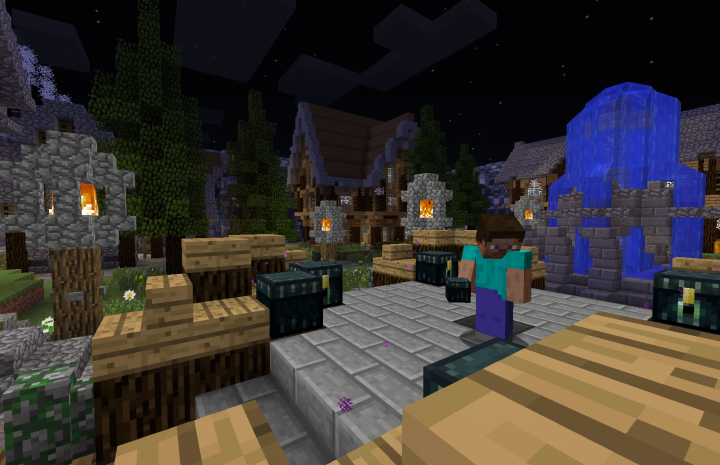 [PvPCrush] PvP Server Medieval Spawn Minecraft Map