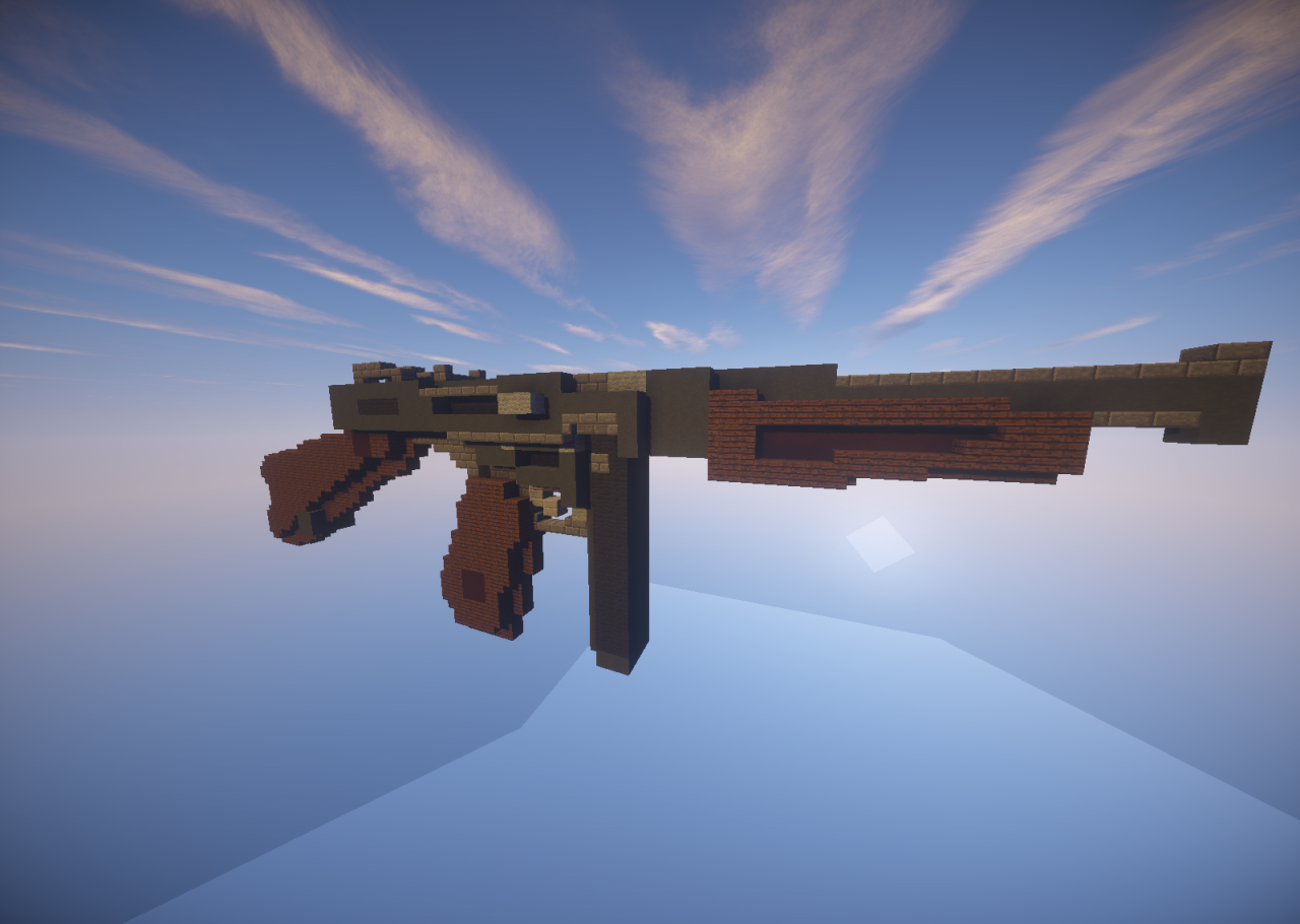 Thompson .45 Submachine-Gun Minecraft Map
