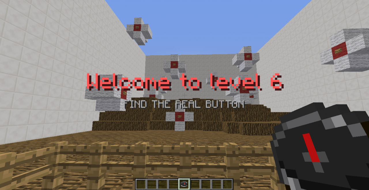 Find The Button Minecraft Map