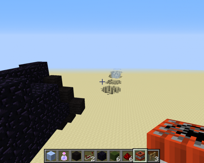 Redstone tnt cannon Minecraft Map