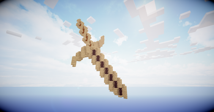 medieval Sword 3D Minecraft Map