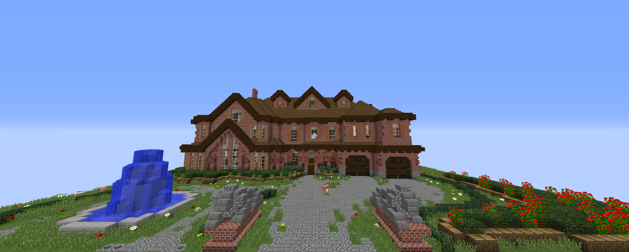 The Brick Mansion Minecraft Map