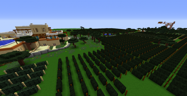 Maxim's Island Megabuild Minecraft Map