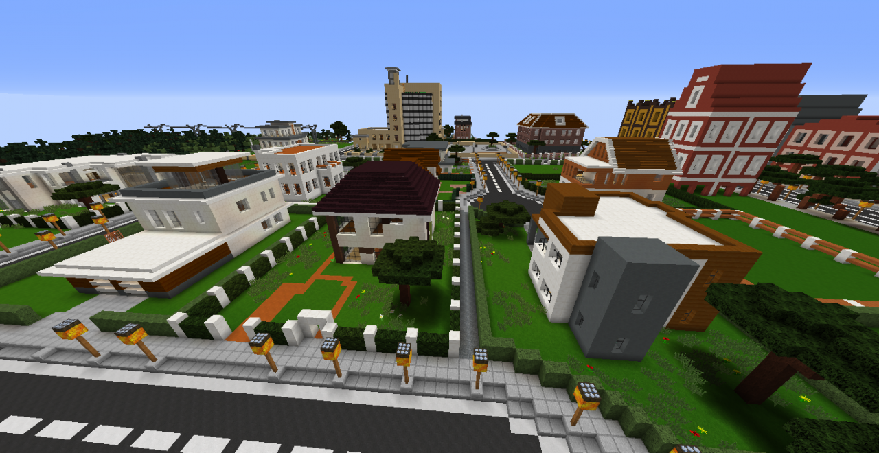 Maxim's Island Megabuild Minecraft Map