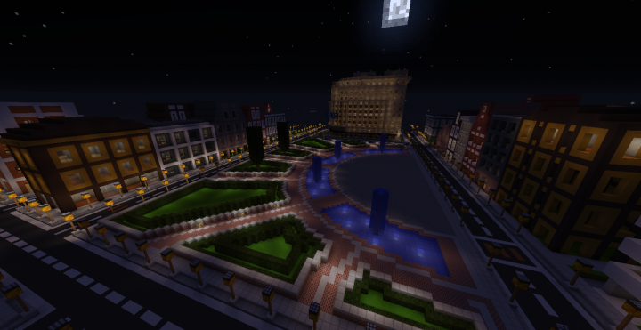 Maxim's Island Megabuild Minecraft Map