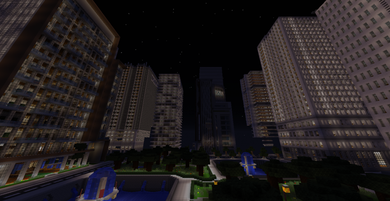 Maxim's Island Megabuild Minecraft Map