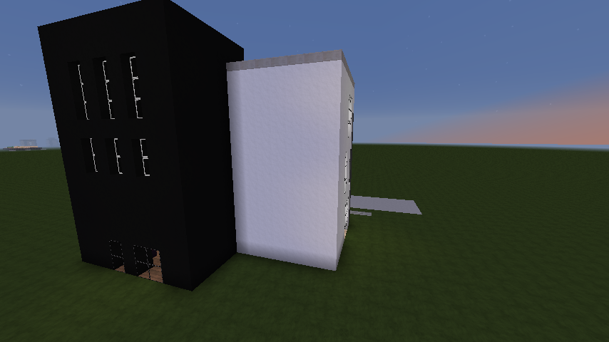 Modern Brick Townhouse Minecraft Map