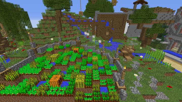 Farm Minecraft Map