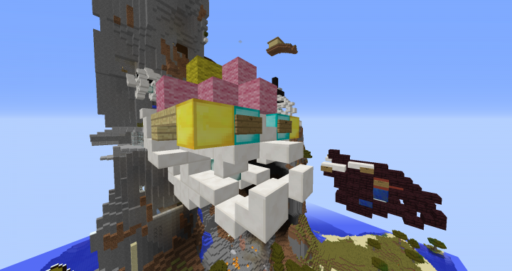 More Gaster Blasters idek Why Minecraft Map