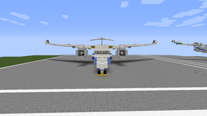 X-200 Concept Airliner Minecraft Map