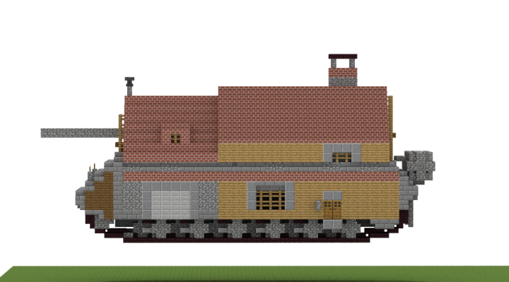 PzKpfw VIII MAUS (4:1) Minecraft Map