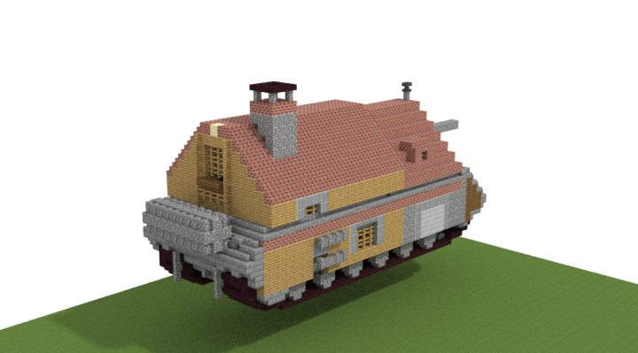 PzKpfw VIII MAUS (4:1) Minecraft Map
