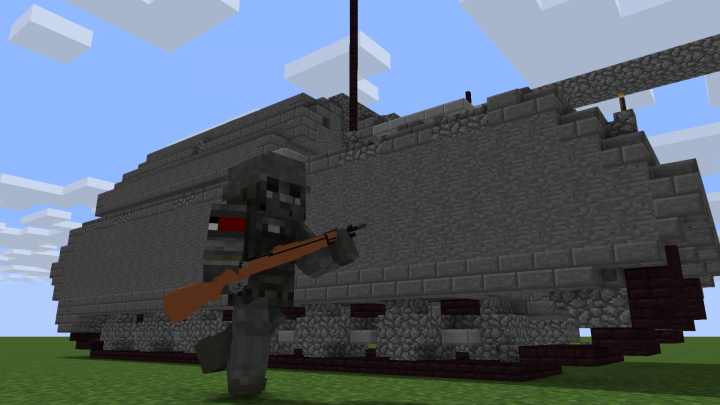 PzKpfw VIII MAUS (4:1) Minecraft Map