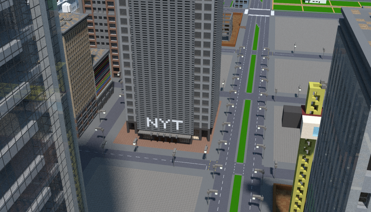The New York Times Building - LPC Minecraft Map