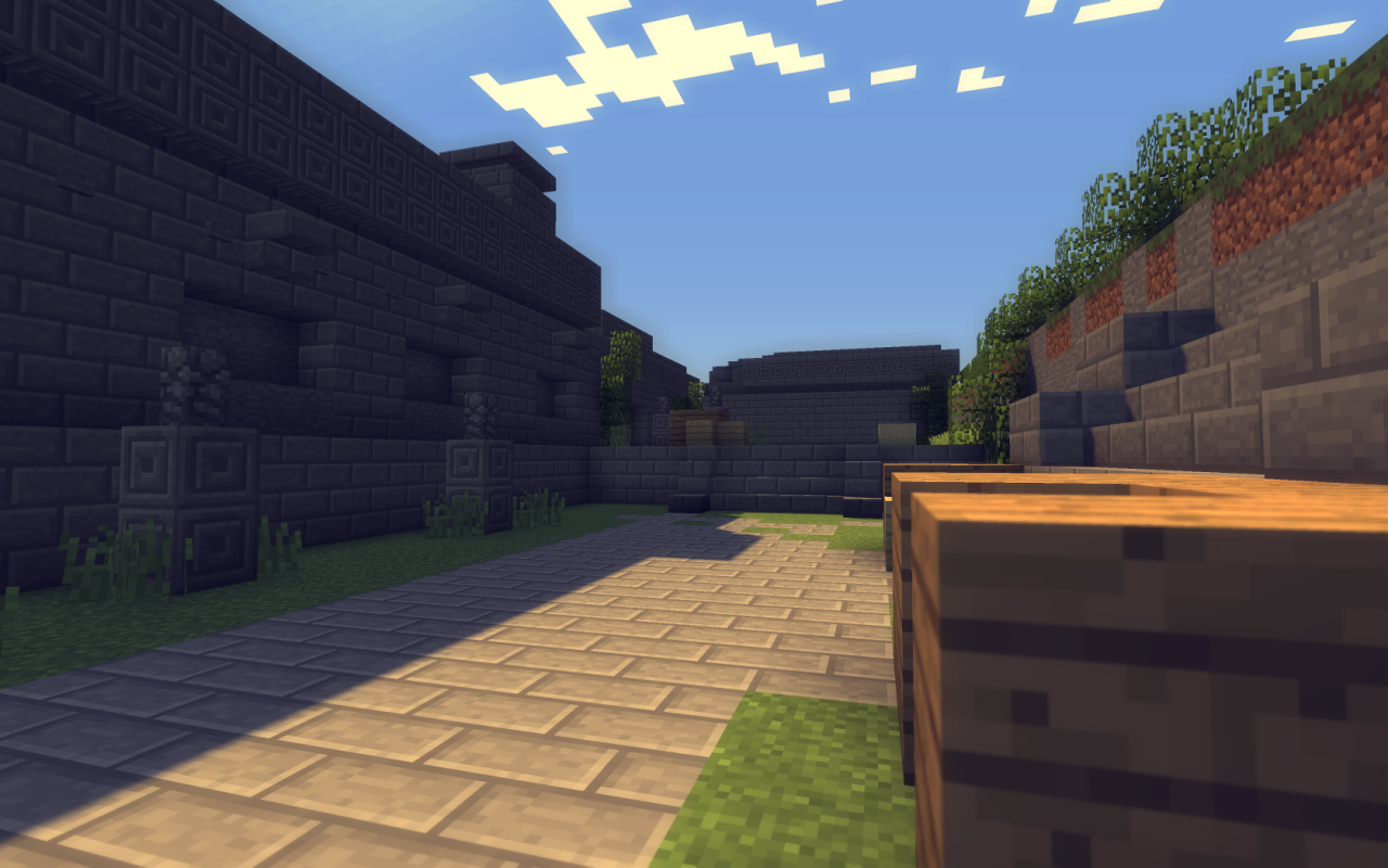 CS de_aztec Re-Creation Minecraft Map