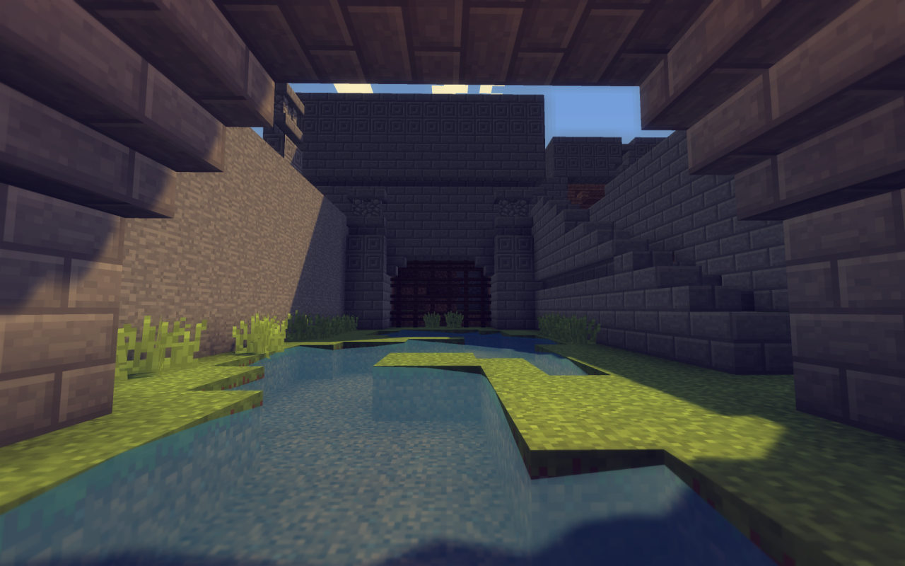 CS de_aztec Re-Creation Minecraft Map