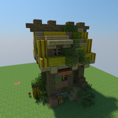 Russian Townhouse Minecraft Map