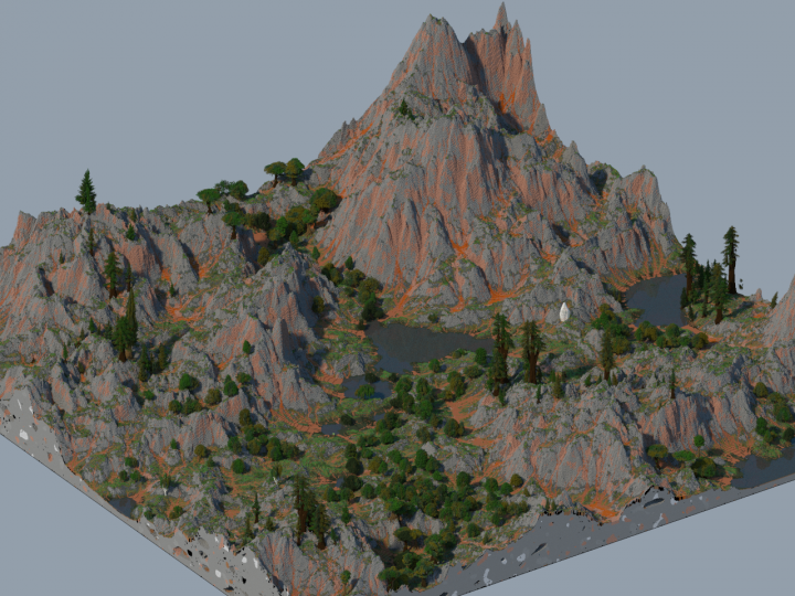 IronSpine Range Minecraft Map