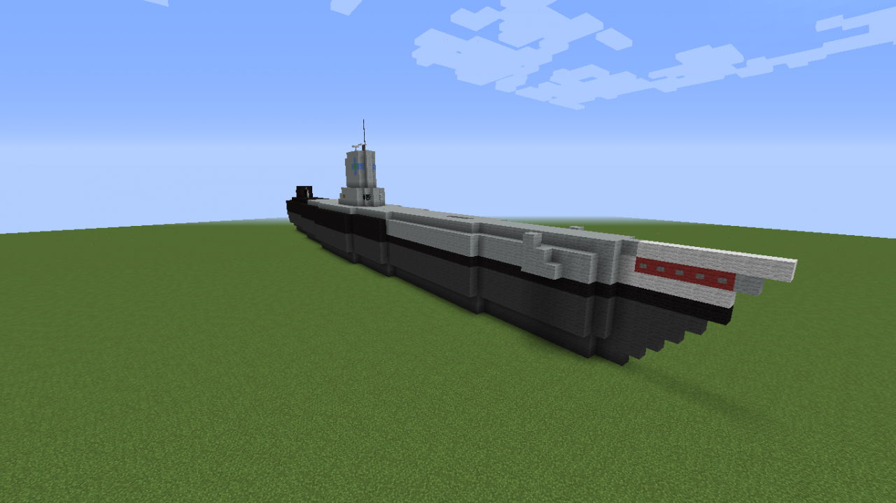 USS Torsk (Tench Class Submarine, WW2 Submarine) Minecraft Map