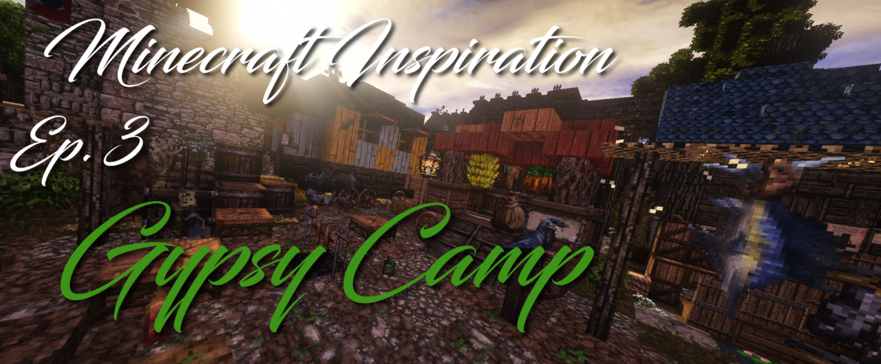 Minecraft Inspiration: Gypsy Camp Minecraft Map