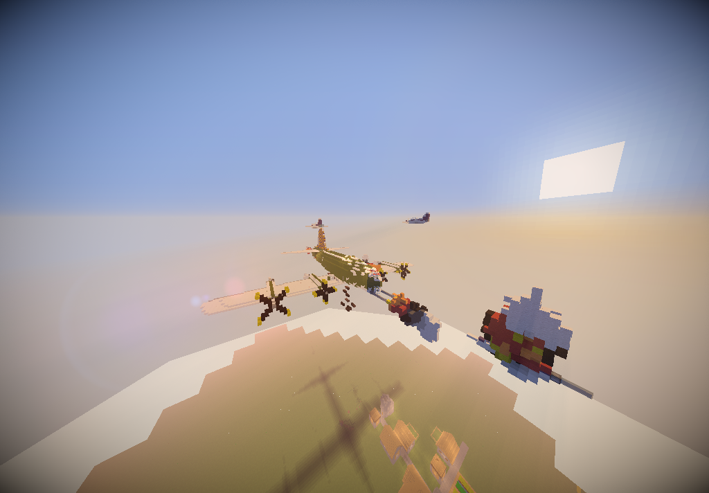Bombing | Air Fight Scenes by ItsWooouh | Part (1) Minecraft Map