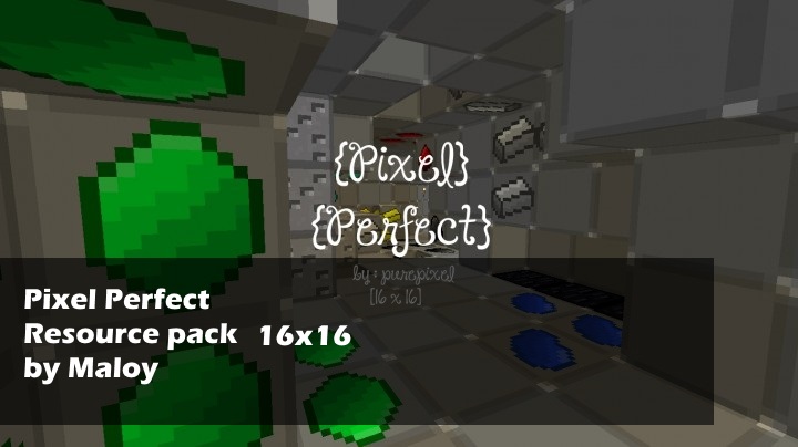 Pixel Perfect | 16x16 | Front Page | Minecraft Texture Pack