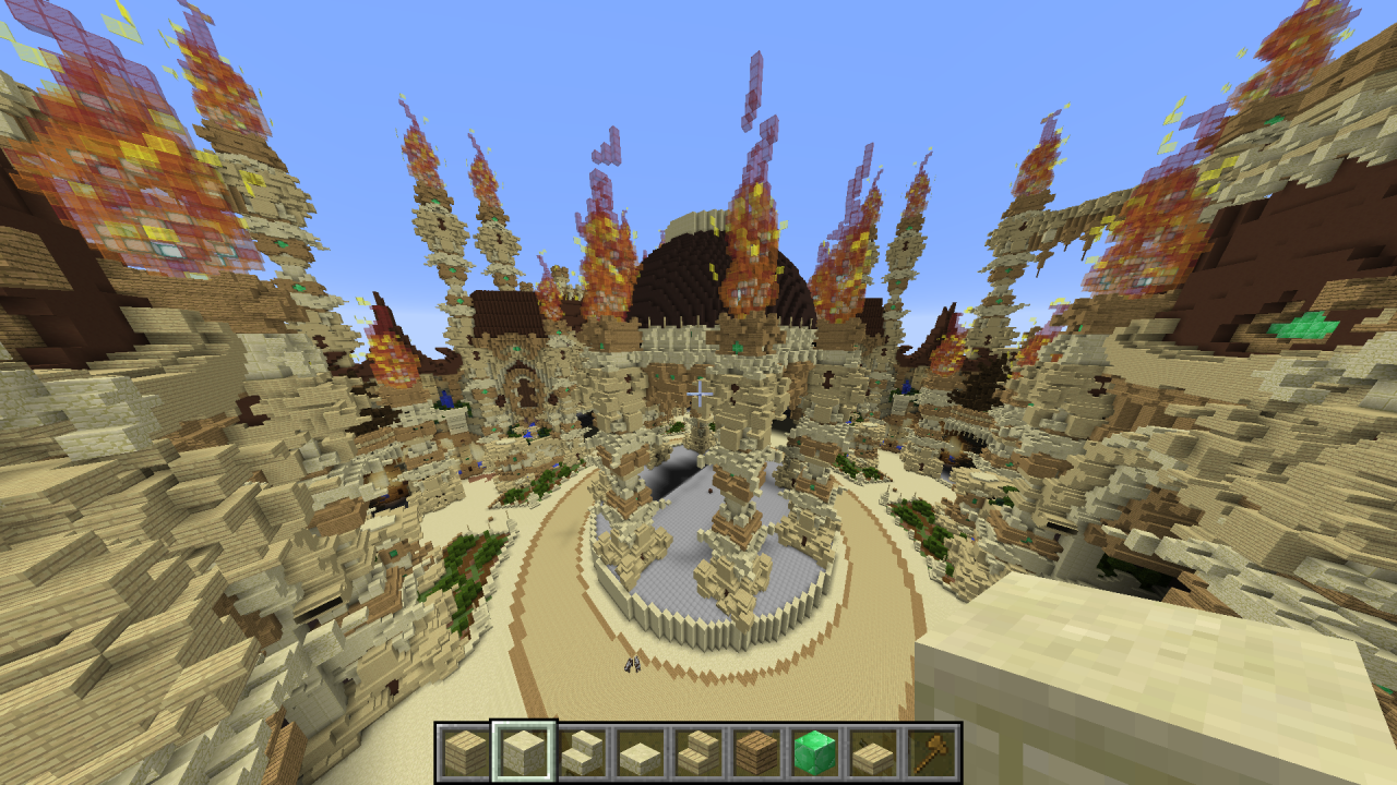 Spawn and plot 150 Minecraft Map