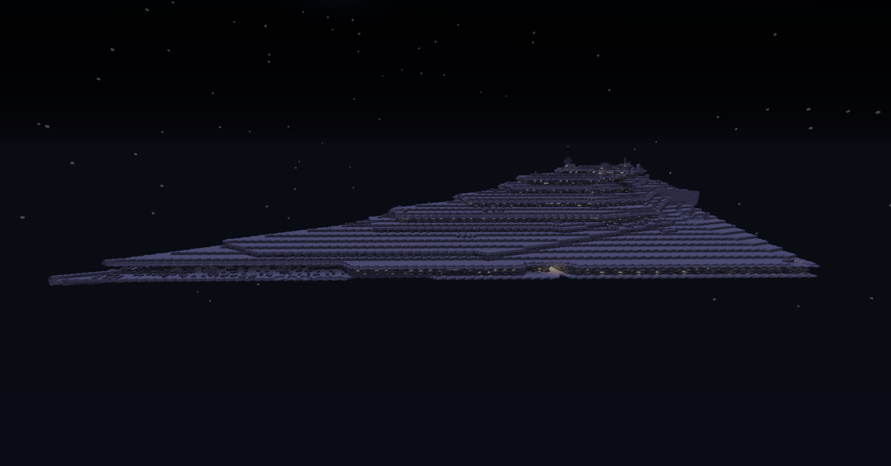 Star Wars star destroyer Finalizer Minecraft Map