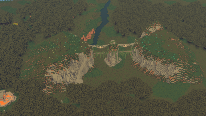 Native American Survival Games Map - (w/Barrier Dome) Minecraft Map