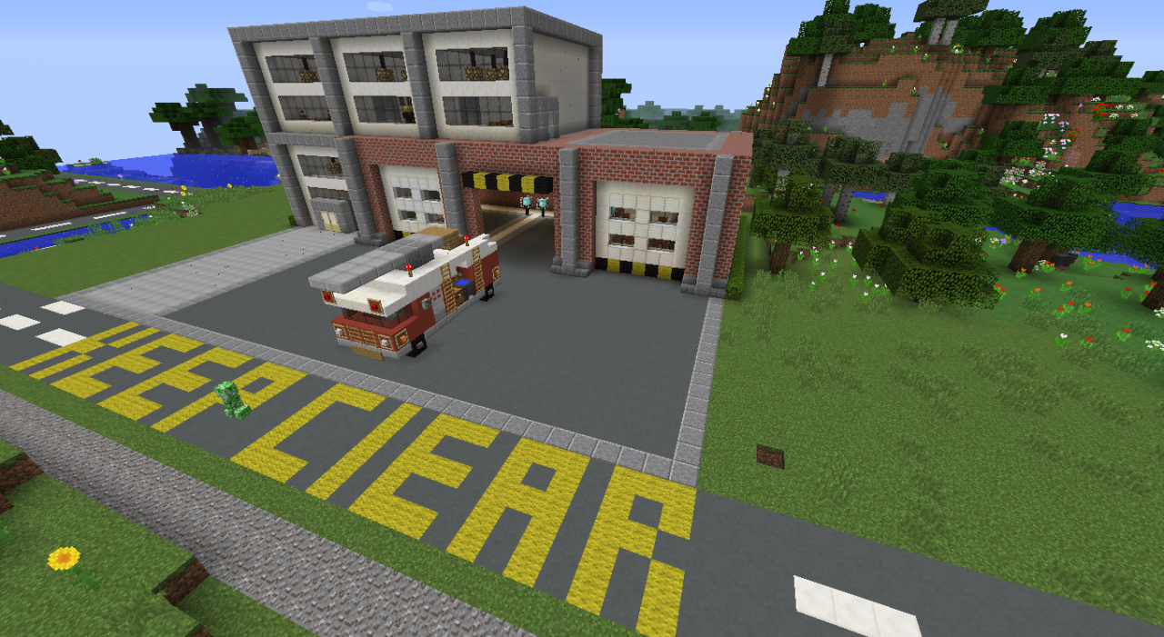 Our 1st city in Minecraft! Minecraft Map