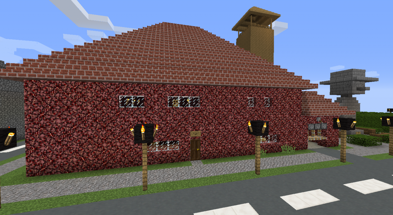 Our 1st city in Minecraft! Minecraft Map